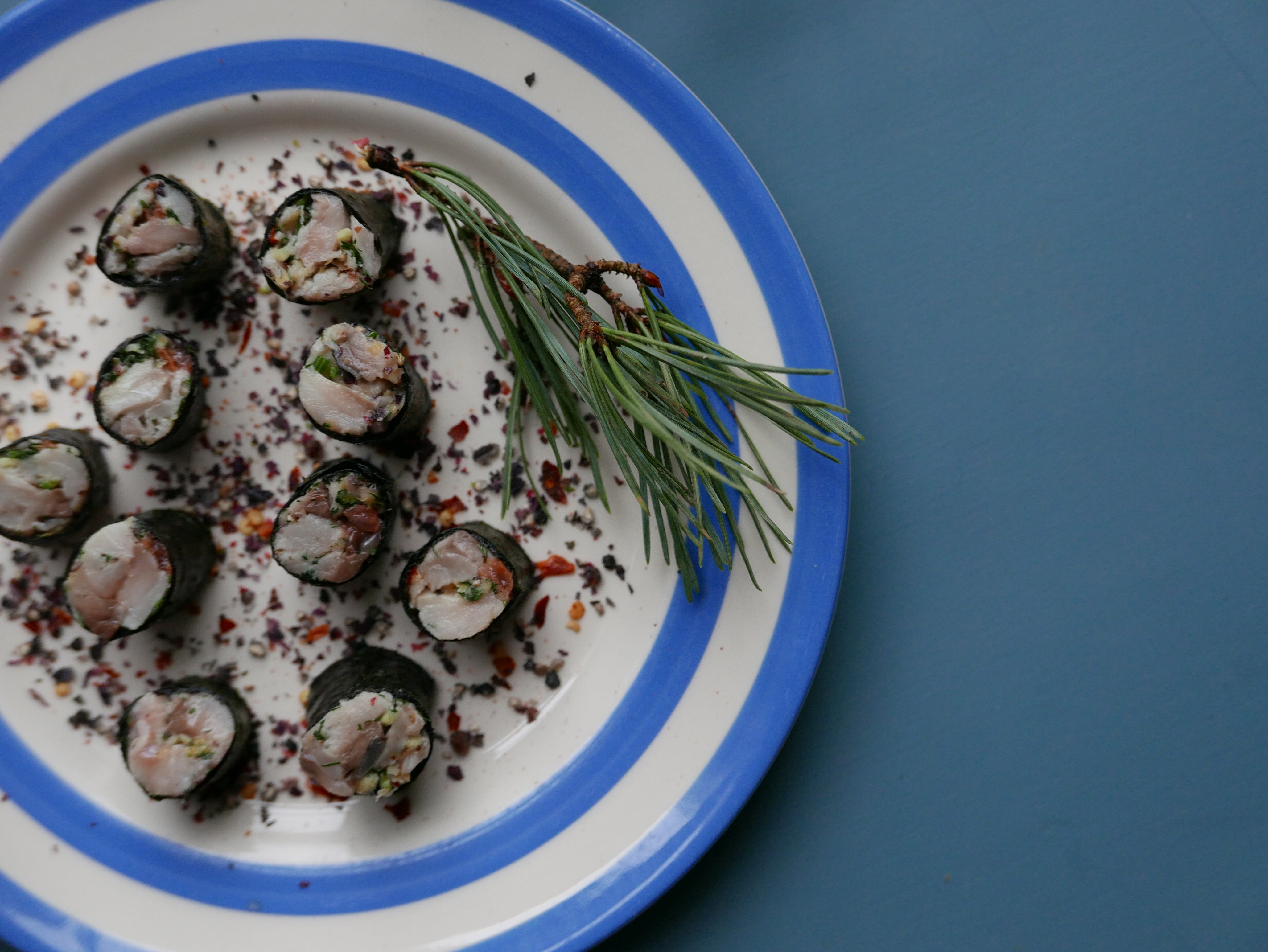 Cured Mackerel Maki Rolls – Cornish Sea Salt Company Ltd