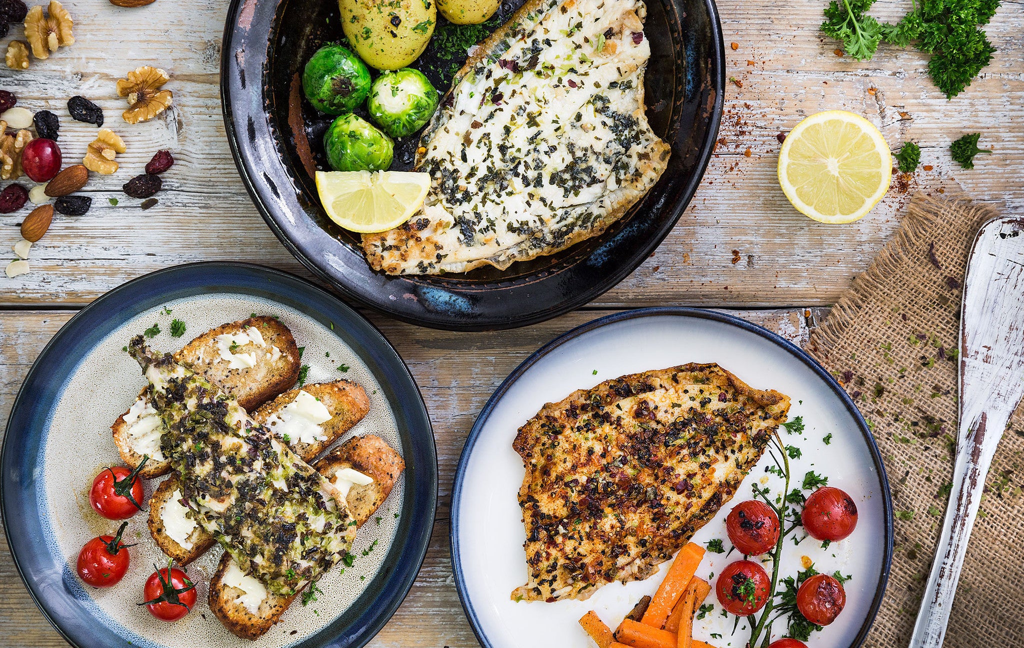 Three Fish with Five Sea Salts Recipe | Cornish Sea Salt – Cornish Sea ...